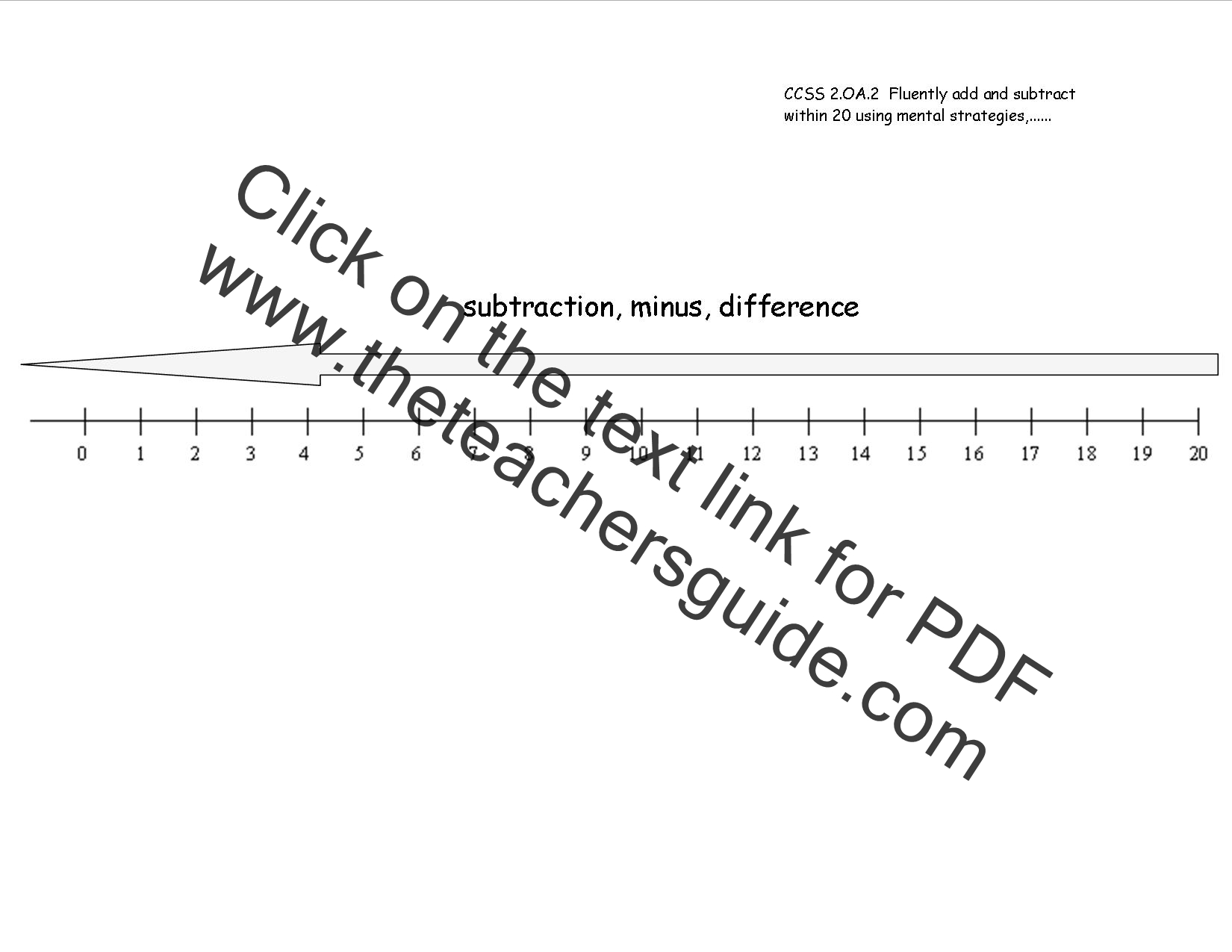 Single Digit Subtraction Fluency Worksheets Single Digit Subtraction Fluency Worksheets